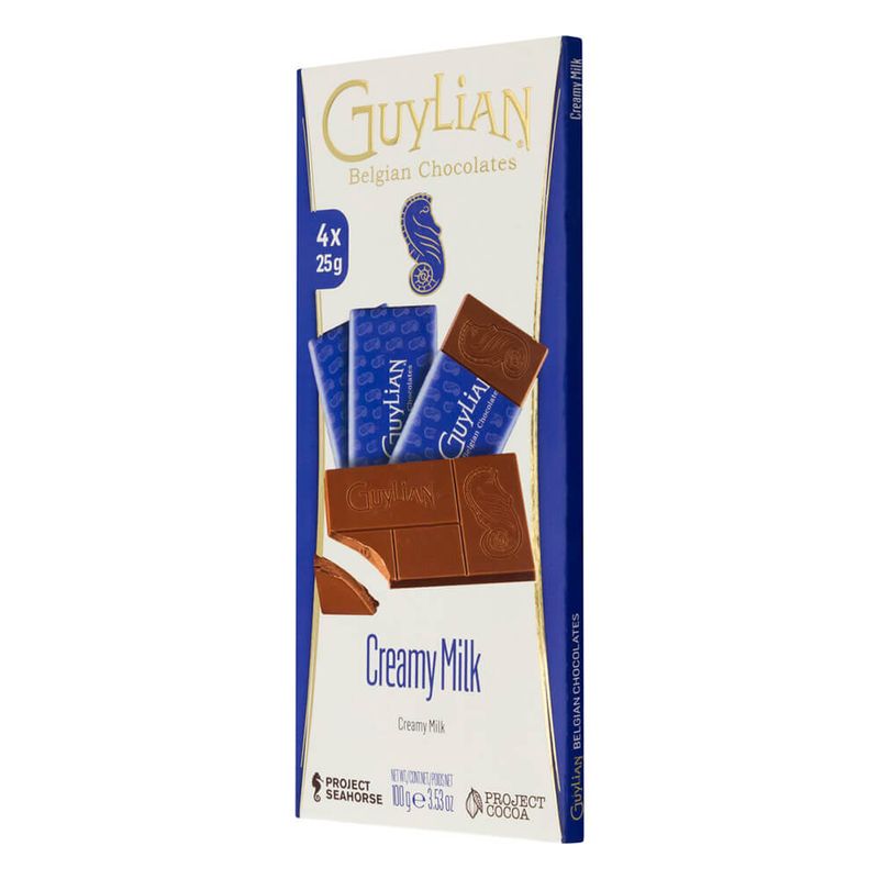 Chocolate Belga ao Leite 30% Cacau Guylian 100g | Mambo Supermercado ... Chocolate Belga ao Leite 30% Cacau Guylian 100g | Mambo Supermercado ...