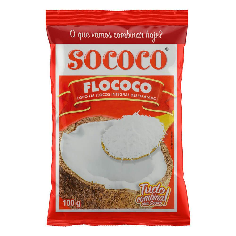 Coco Ralado Flococo Sococo 100g | Mambo Supermercado São Paulo - Mambo ...