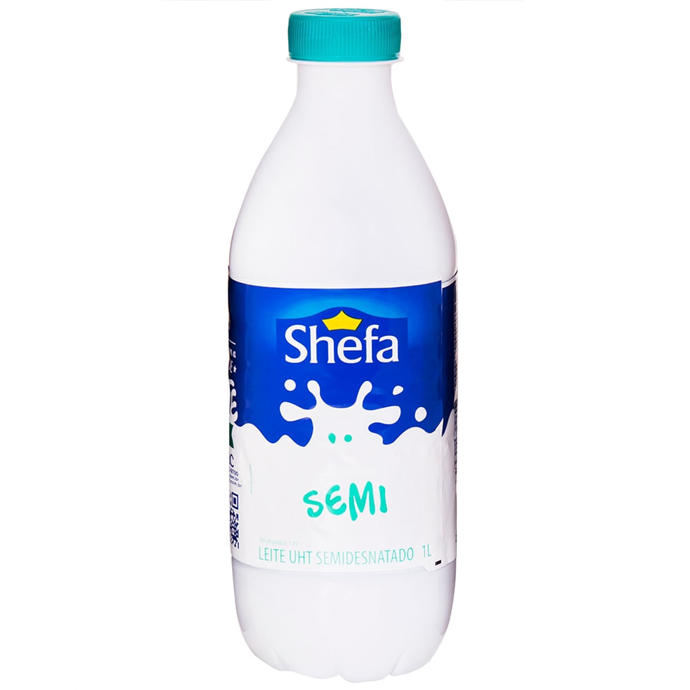 Leite Semidesnatado Longa Vida Shefa 1 Litro |Mambo Supermercado São ...
