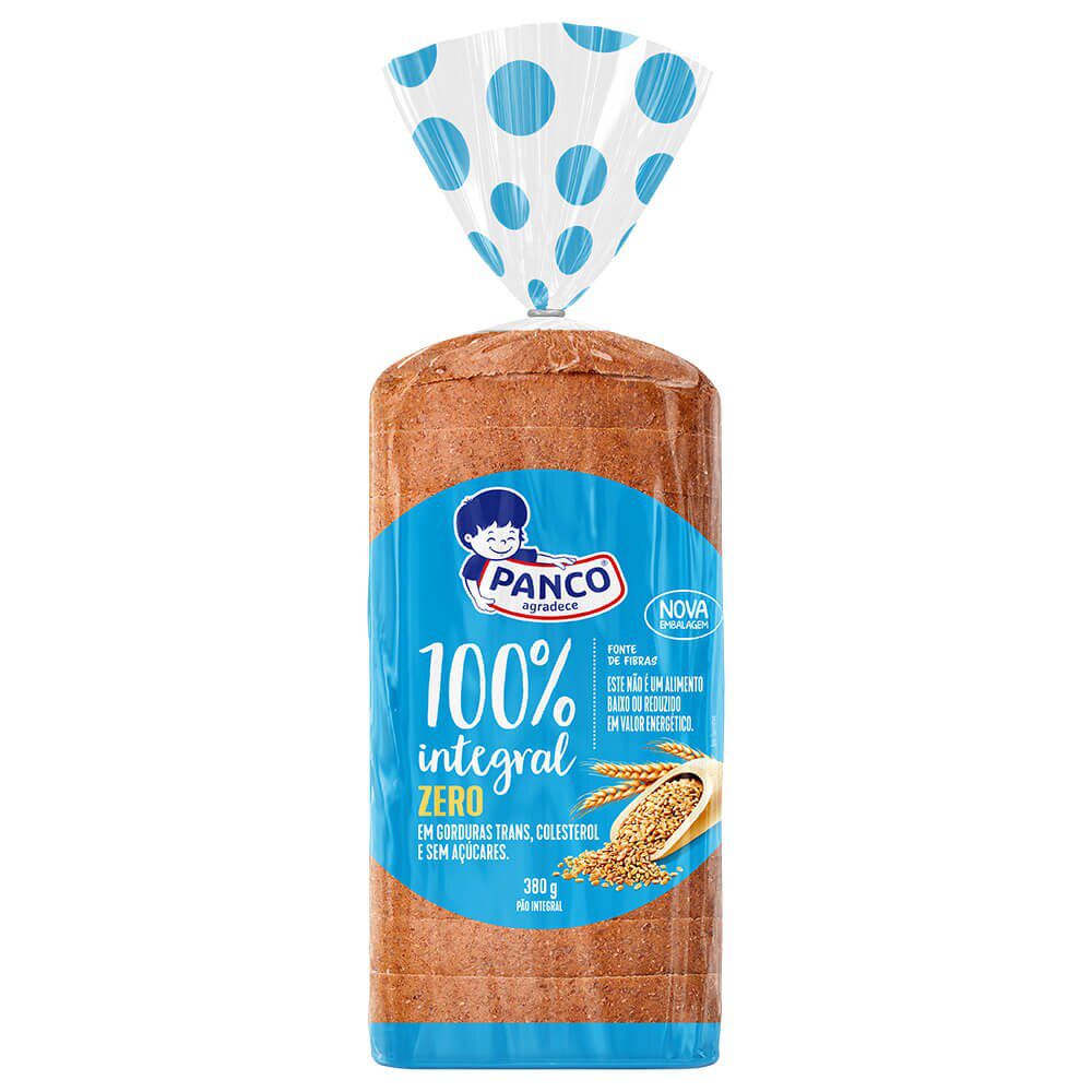 Pão 100% Integral Zero Panco 380g | Mambo Supermercado São Paulo ...