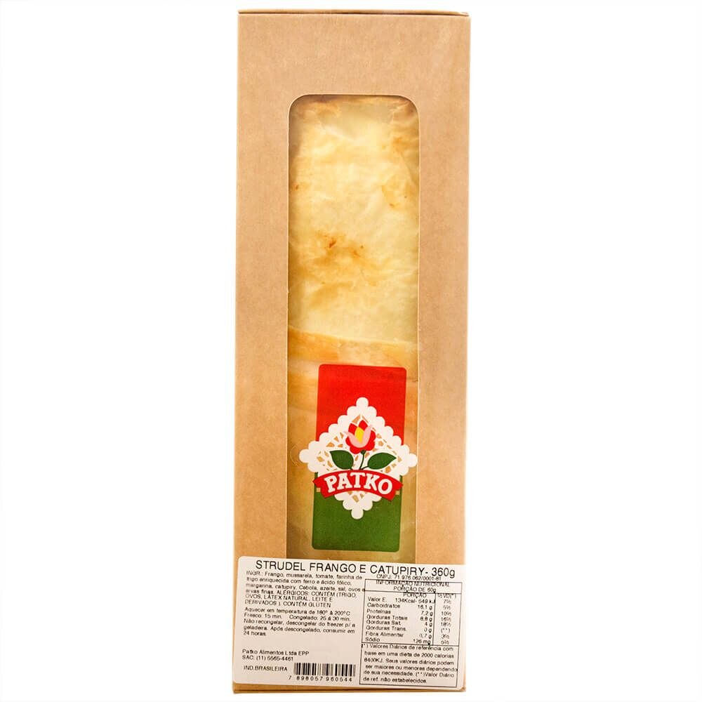 Strudel de Frango com Catupiry Patko 360g | Mambo Supermercado São ...
