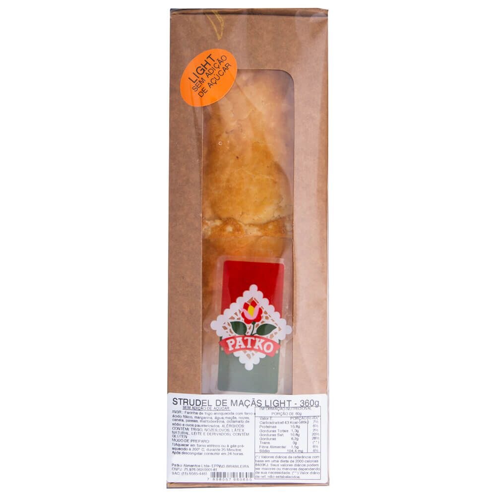 Strudel de Maçãs Light Patko 360g | Mambo Supermercado São Paulo ...