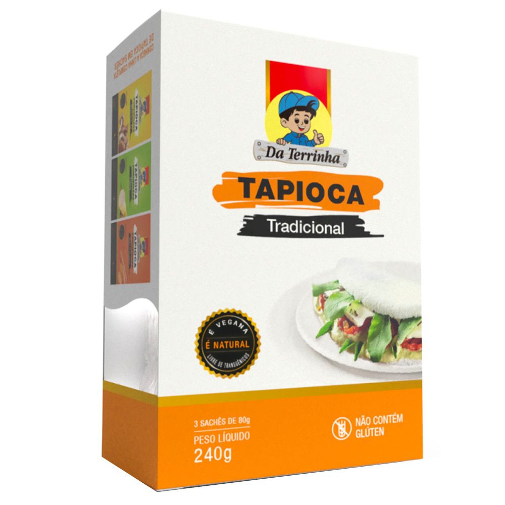 Tapioca Tradicional Da Terrinha 240g | Mambo Supermercado São Paulo ...