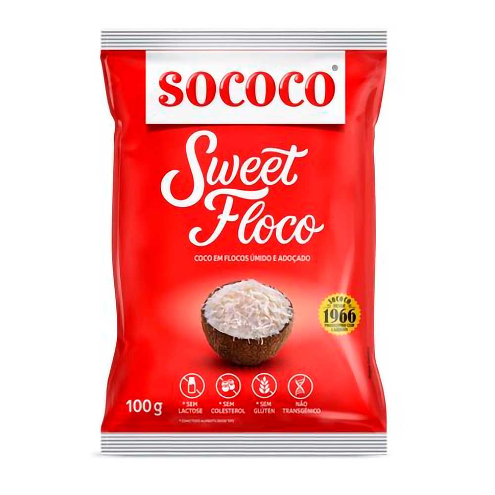 Coco Ralado Sweet Floco Sococo 100g | Mambo Supermercado São Paulo ...