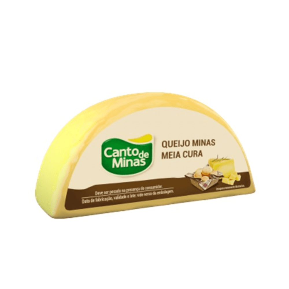 Queijo Minas Meia Cura Vertentes de Minas Kg Mambo Supermercado São ...