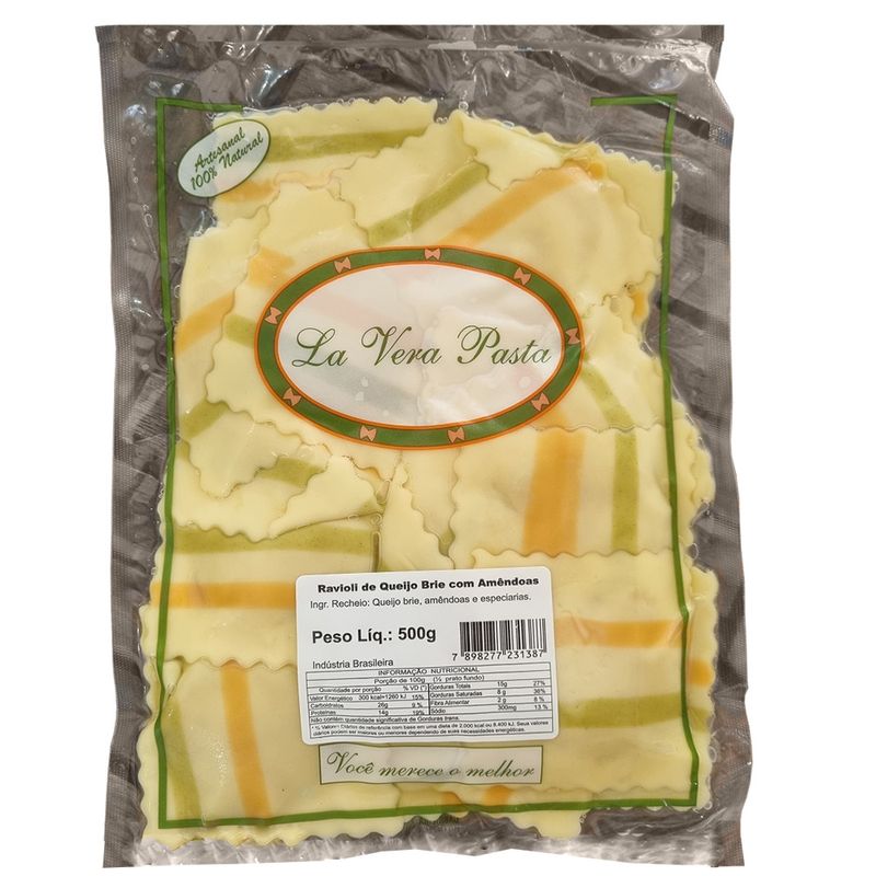 Ravioli de Brie La Vera Pasta 500g Mambo Supermercados São Paulo ...