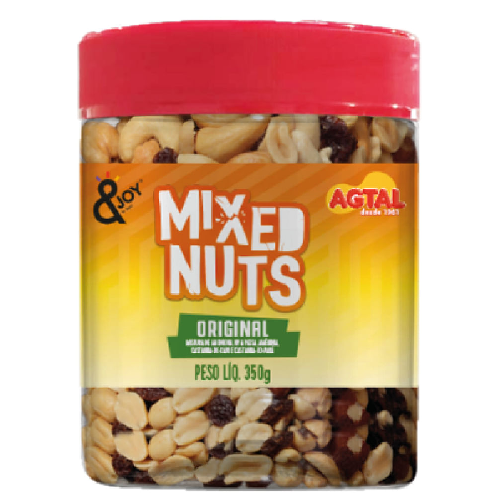 Mixed Nuts Original Agtal 350g Mambo Supermercado São Paulo - Mambo ...