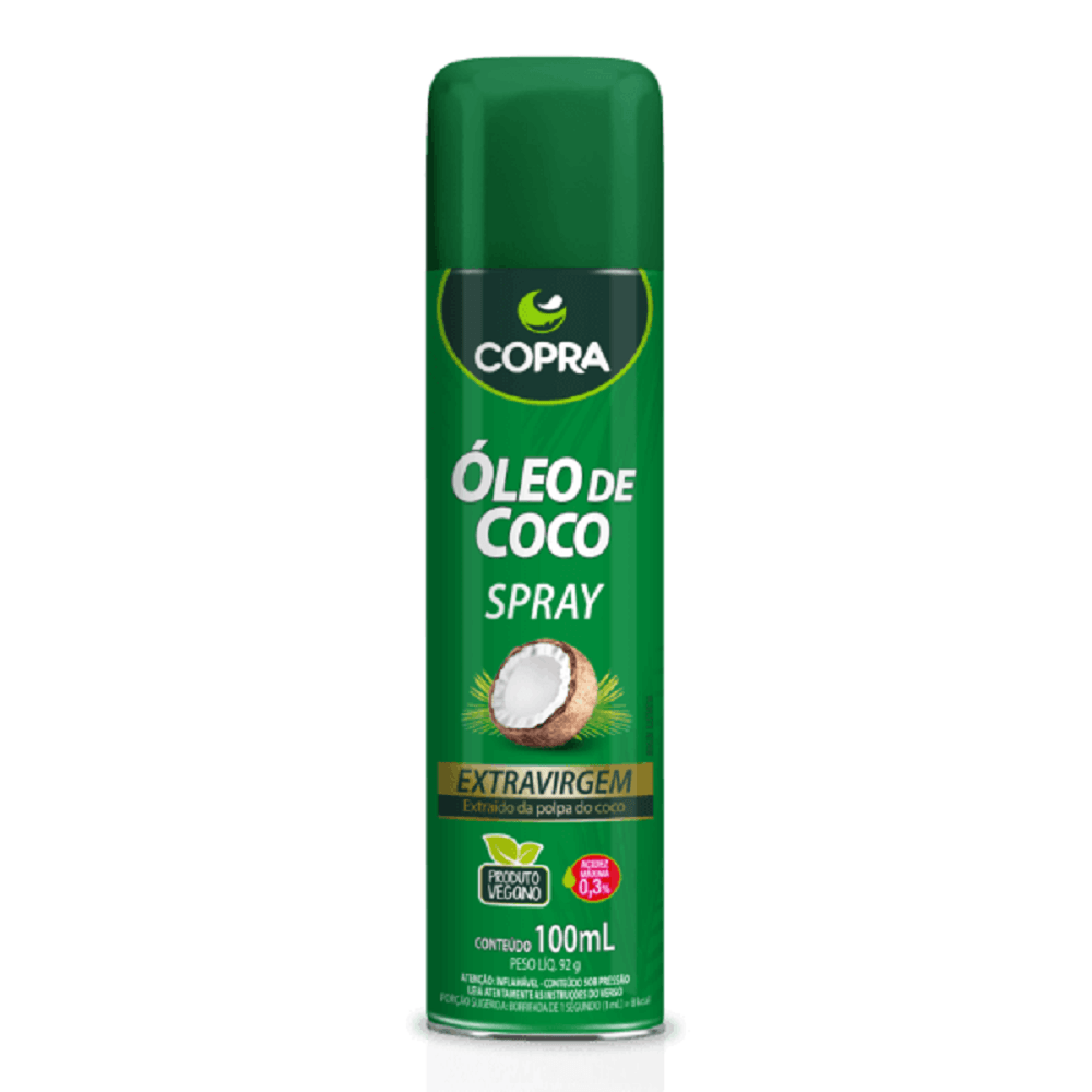 Óleo de Coco Extra Virgem em Spray Copra 100ml Mambo Supermercado São ...
