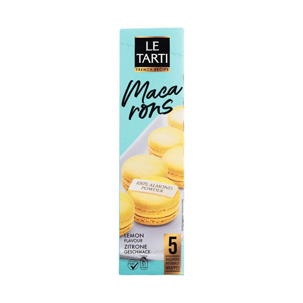 Macarons Recheado Frances LE TARTI Limão Caixa 60g |Mambo Supermercado ...