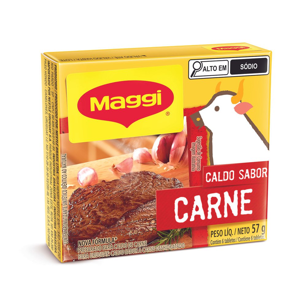 Caldo Maggi Carne Tablete 57g | Mambo Supermercado São Paulo - Mambo ...