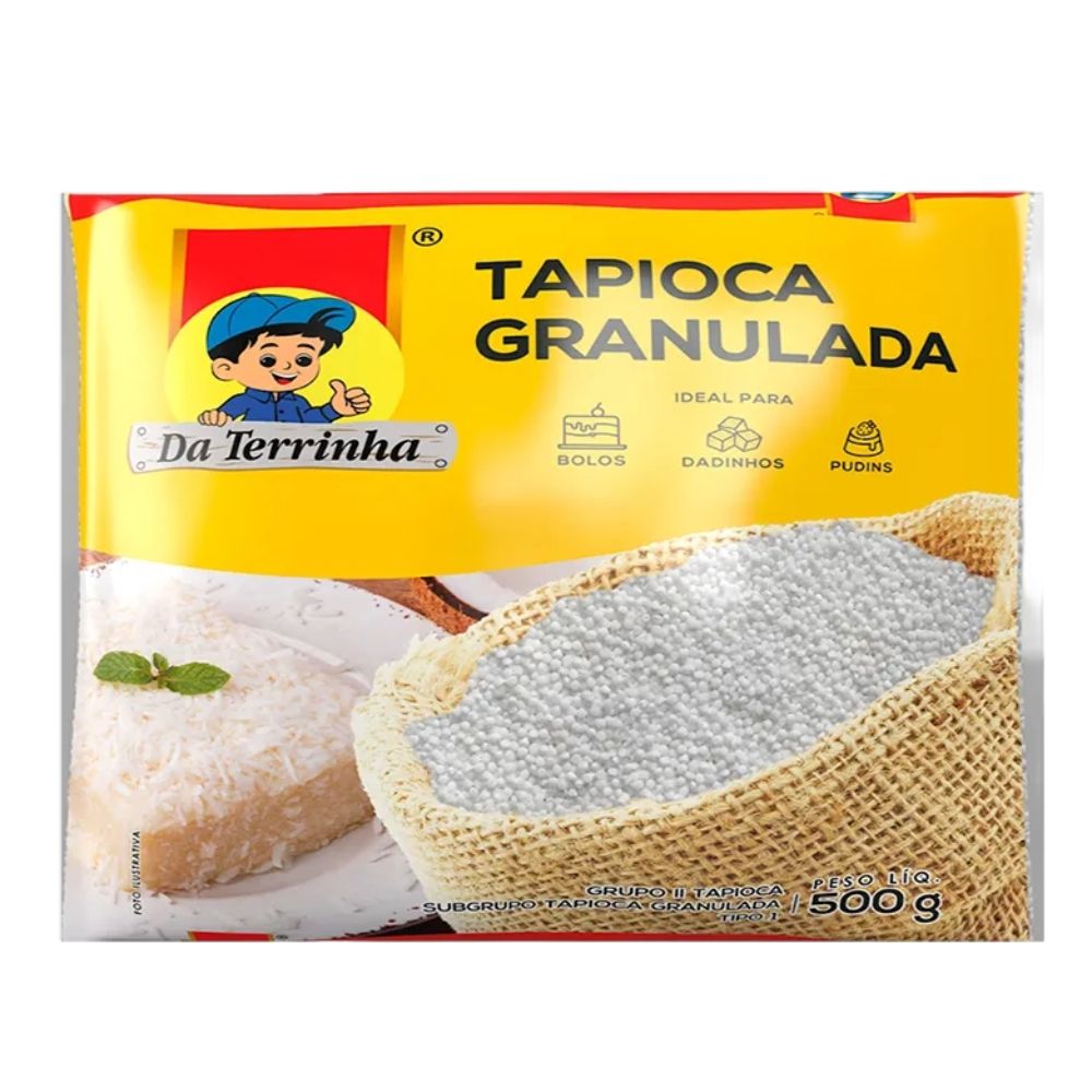 Tapioca Granulada Da Terrinha 500g |Mambo Supermercado São Paulo - Mambo Supermercado São Paulo