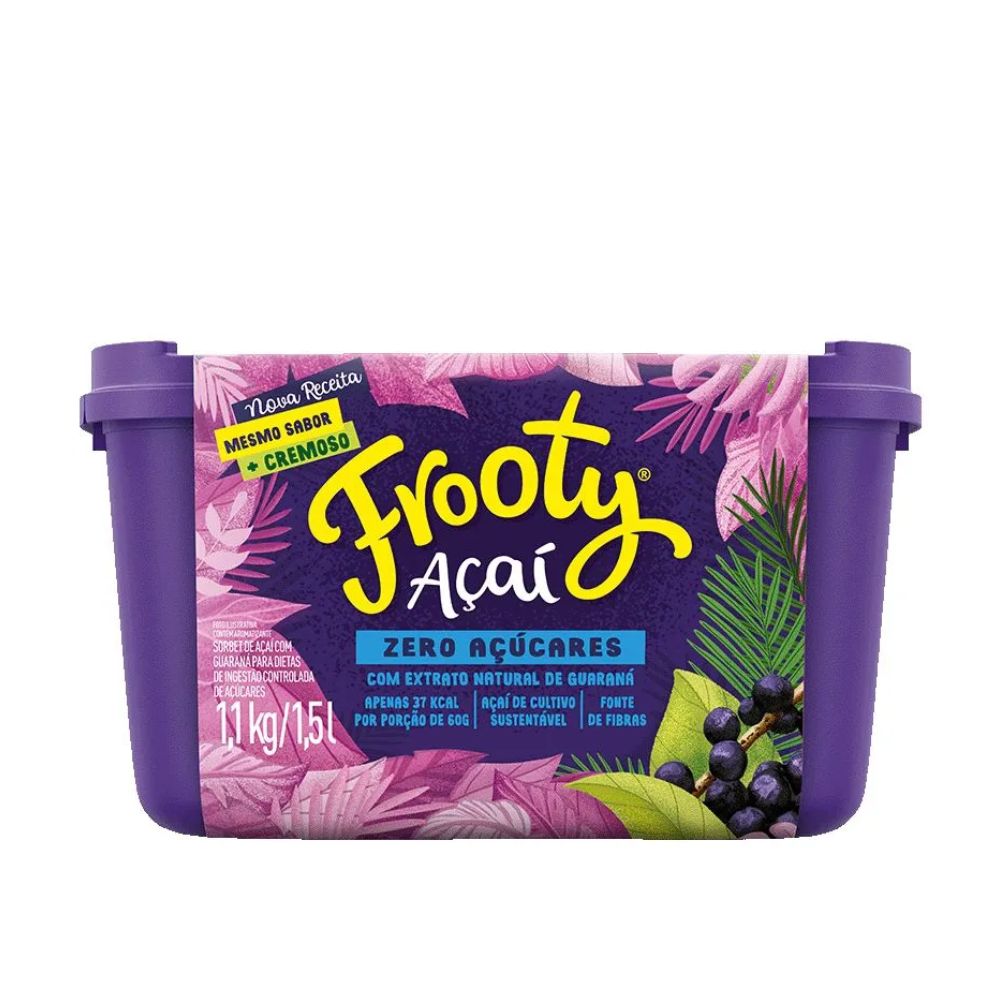 Açaí Sem Açúcar Frooty 1,5L | Mambo Supermercado São Paulo - Mambo ...