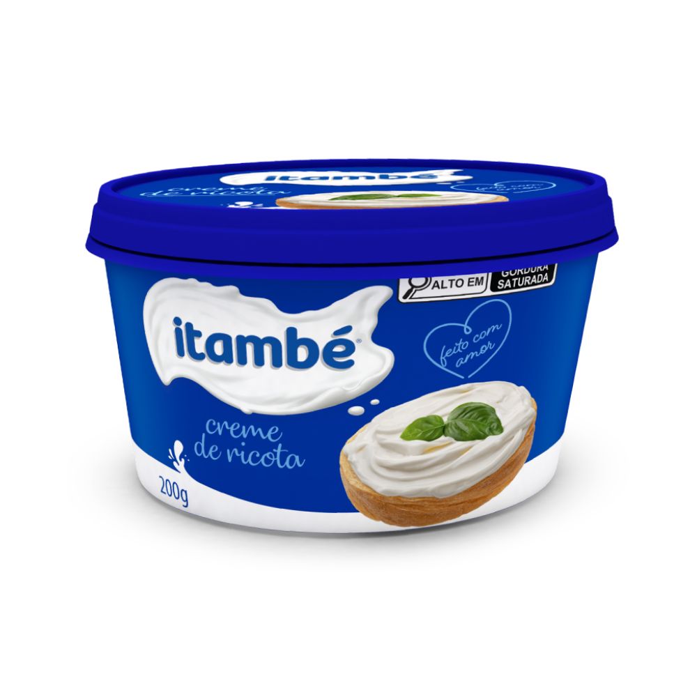 Creme de Ricota Tradicional Itambé 200g |Mambo Supermercado São Paulo ...