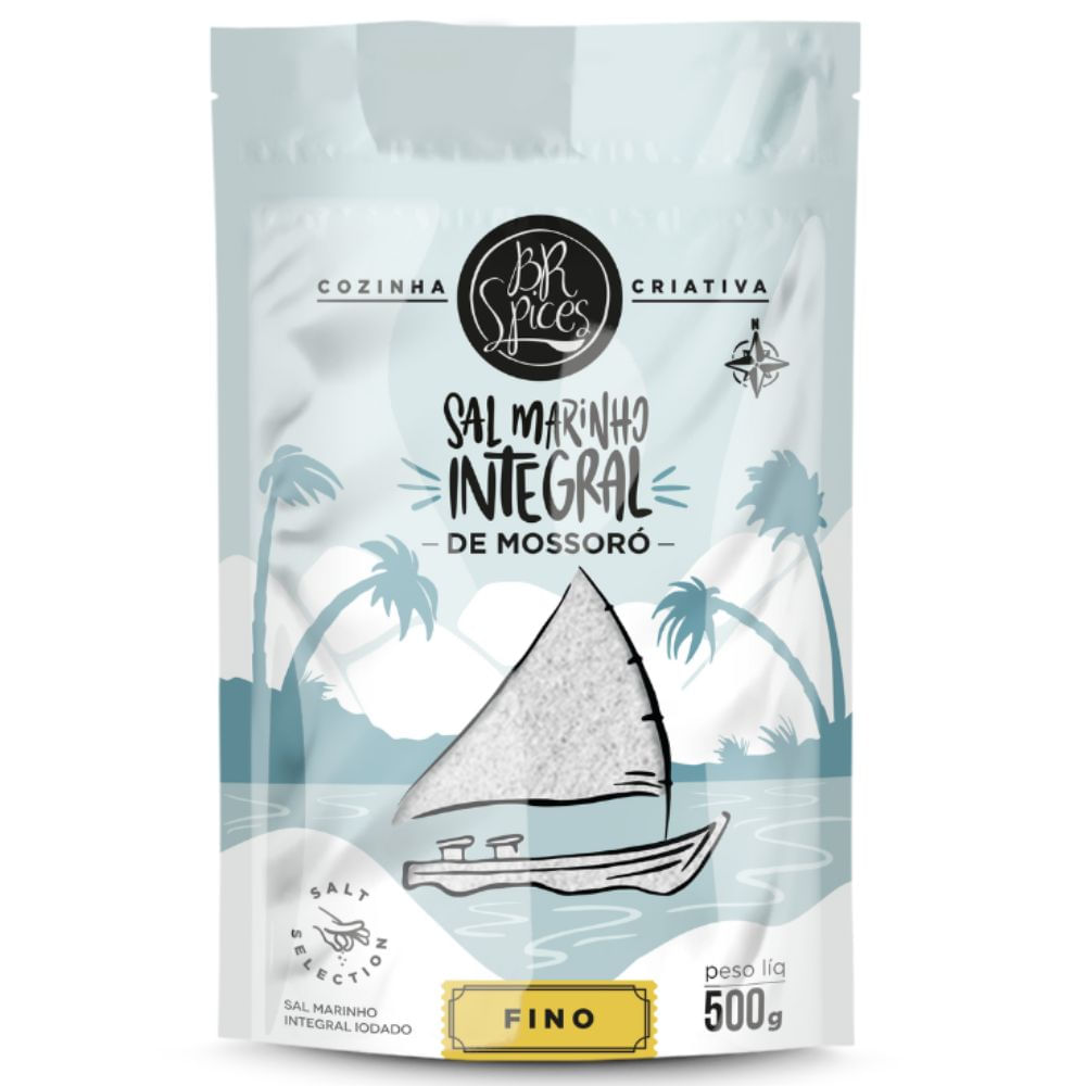 Sal Marinho Integral Fino BR Spices 500g |Mambo Supermercado São Paulo ...