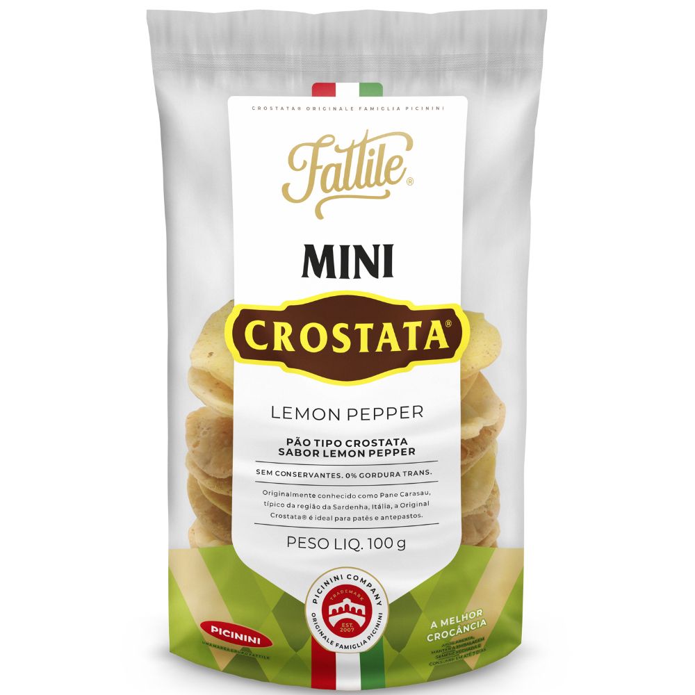 Mini Crostata Lemon Pepper Fattile 100g |Mambo Supermercado São Paulo ...
