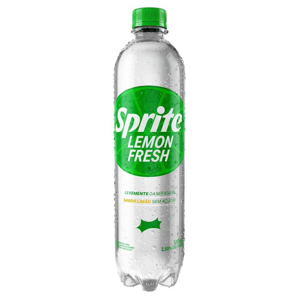 Refrigerante Lemon Fresh Sem Açúcar Sprite Pet 510ml | Mambo ...