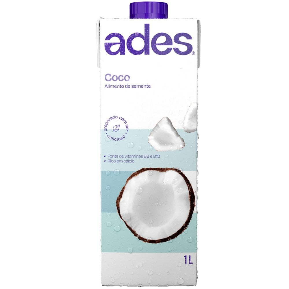 Bebida de Coco Original Ades 1 Litro | Mambo Supermercado São Paulo ...