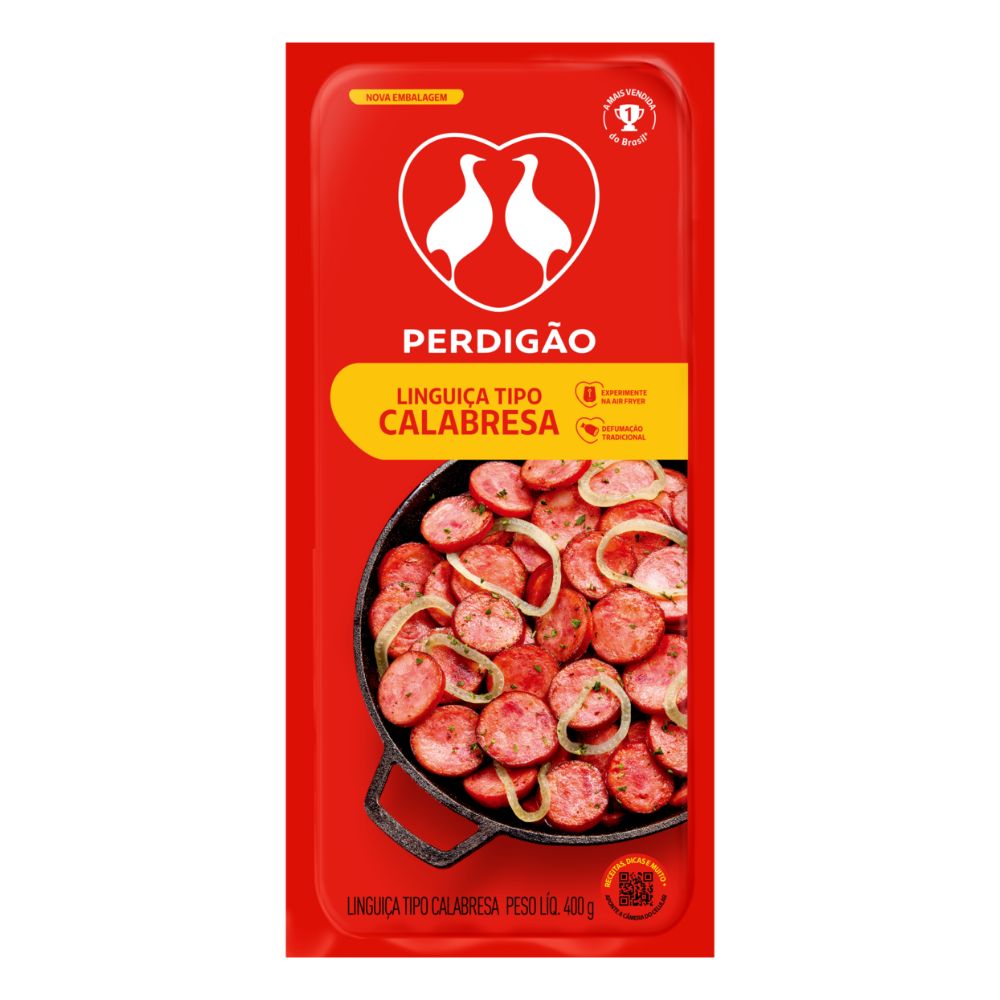 Linguiça Tipo Calabresa Defumada Perdigão 400g | Mambo Supermercado São ...