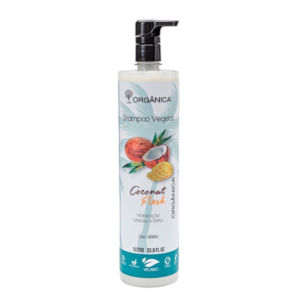 Shampoo Vegetal Coconut Fresh Orgânica 1L |Mambo Supermercado São Paulo ...