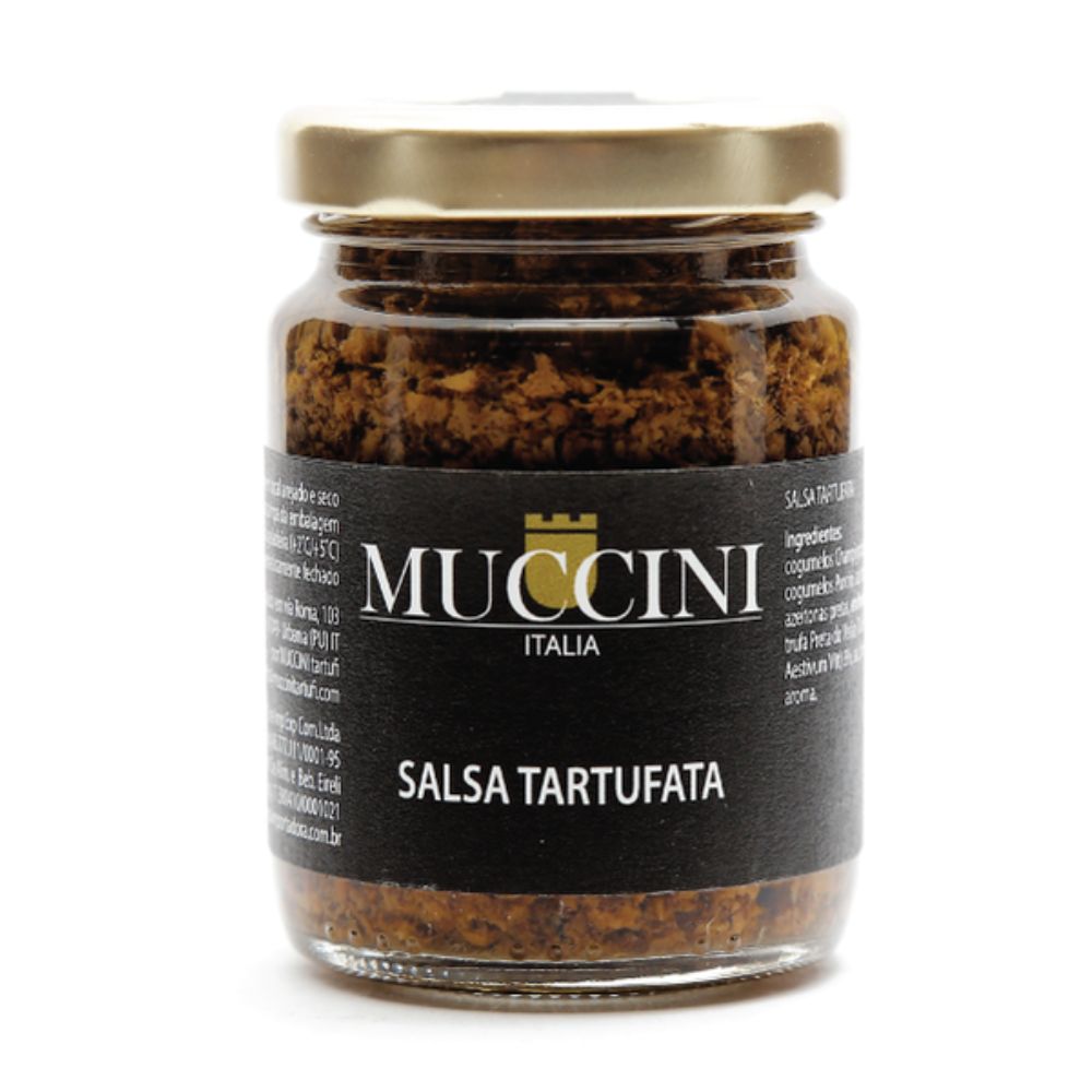 Condimento Italiano Salsa Tartufata Muccini 90g |Mambo Supermercado São ...