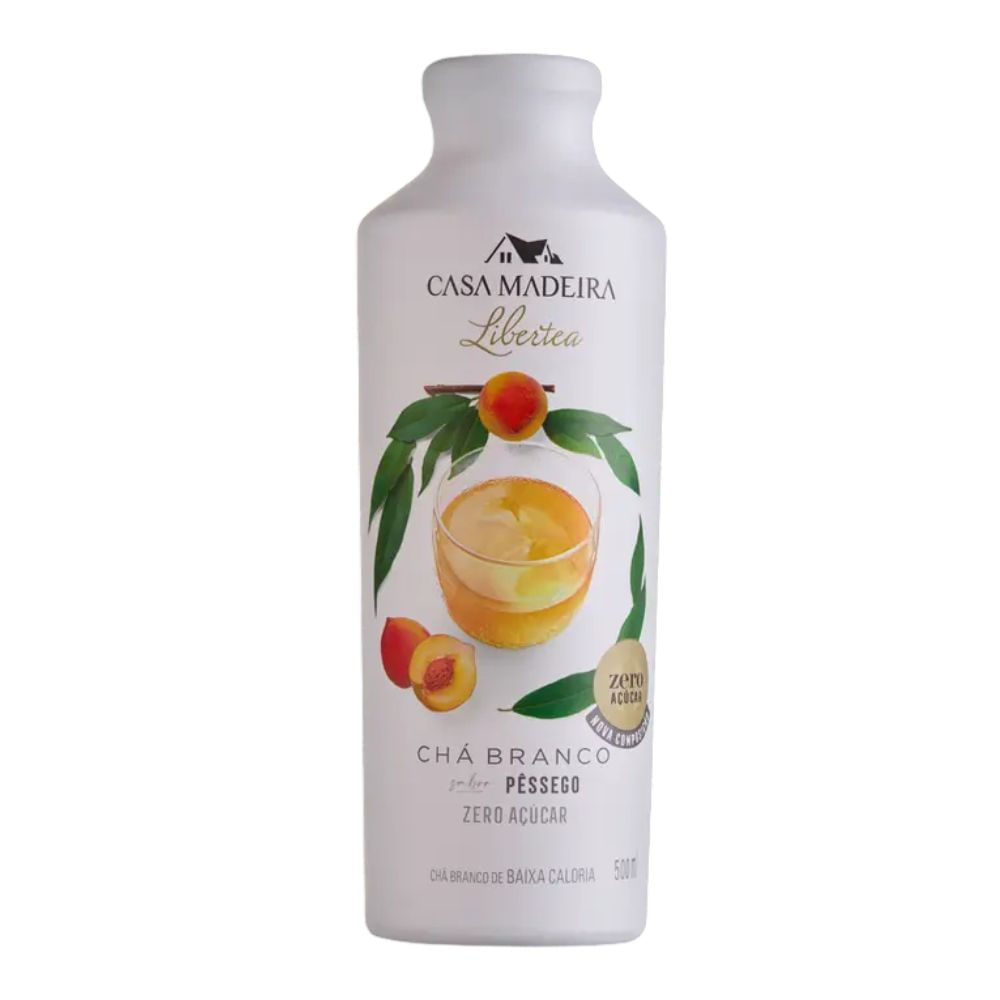 Chá Branco de Pêssego Sem Açúcar Casa Madeira 500ml |Mambo Supermercado ...