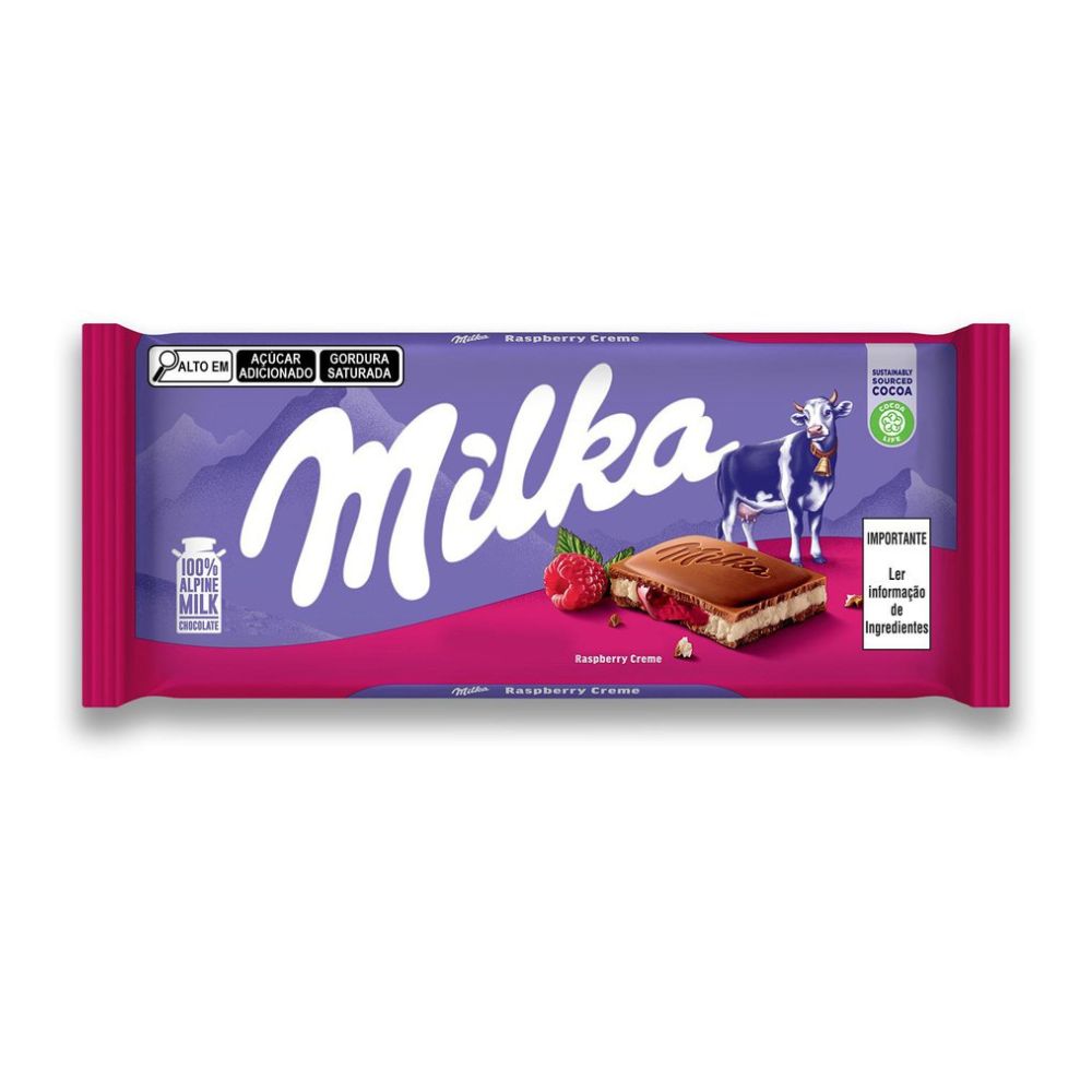 Chocolate Raspberry Creme Milka 100g | Mambo Supermercado São Paulo ...