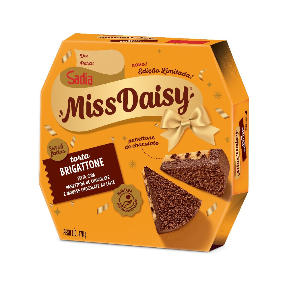 Torta Brigattone Miss Daisy Sadia 470g |Mambo Supermercado São Paulo ...